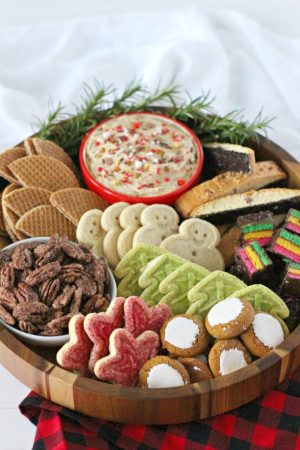 Christmas Sweet Snack Board - Love and Confections