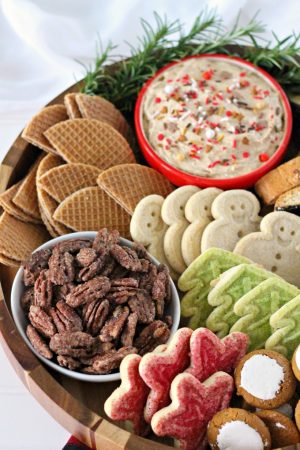 Christmas Sweet Snack Board - Love and Confections